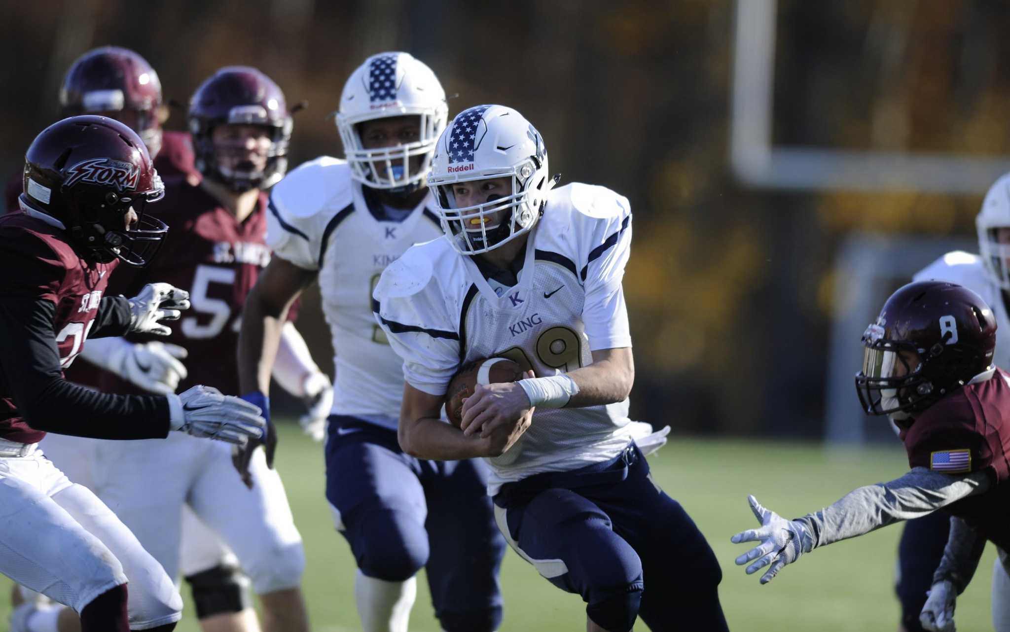King football tops St. Luke’s for 8-1 record