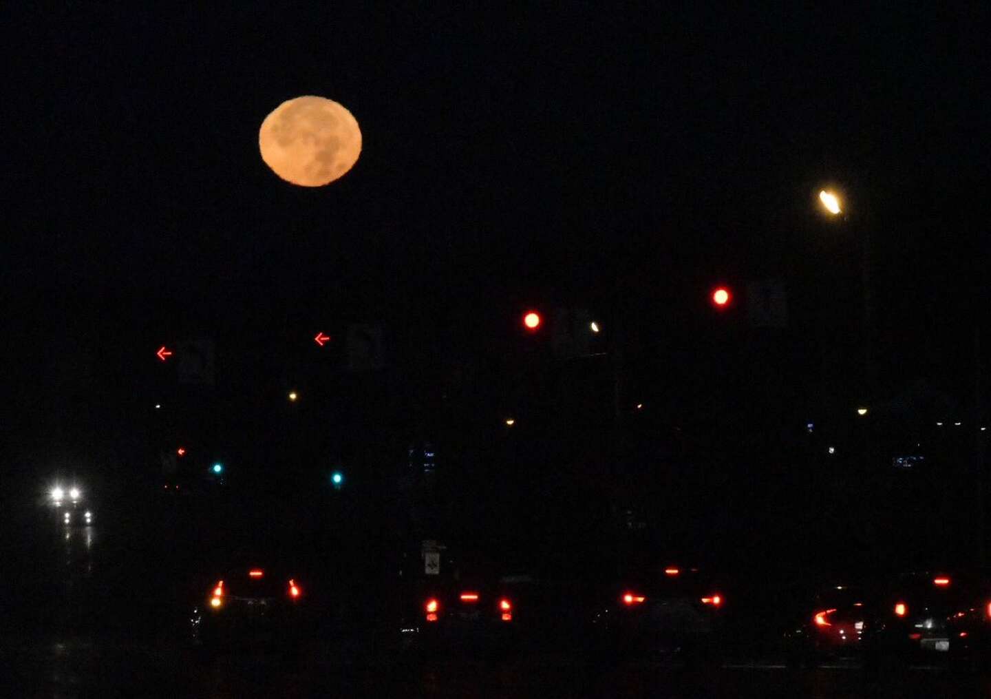 Photos: Super moon lights up Albany's sky