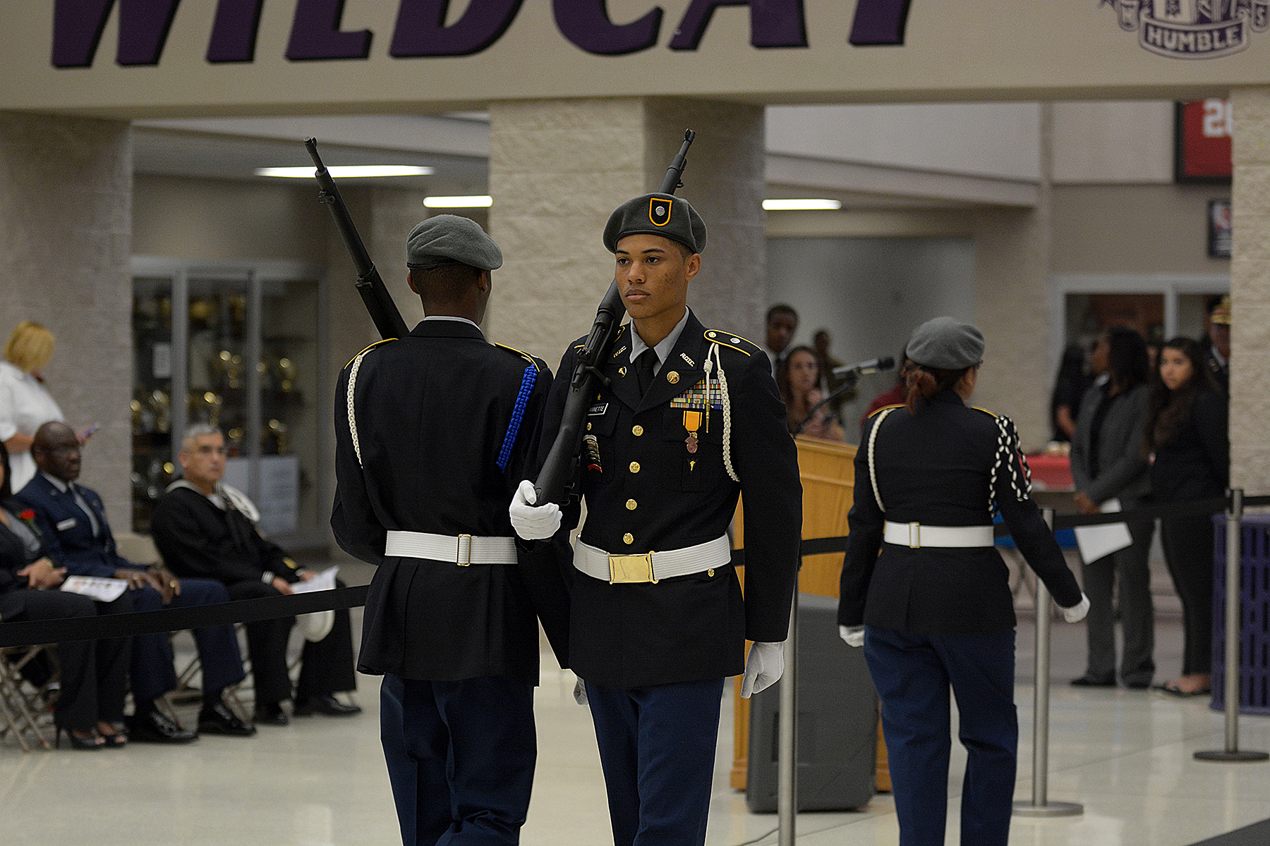 Humble High shows reverence at Salute to Veterans event