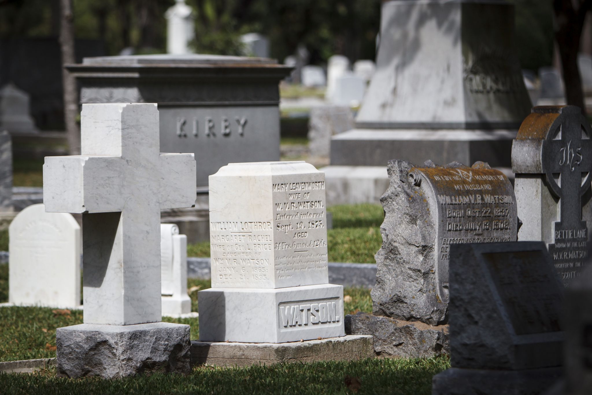 Notable people who are buried in the Houston area and where you can ...