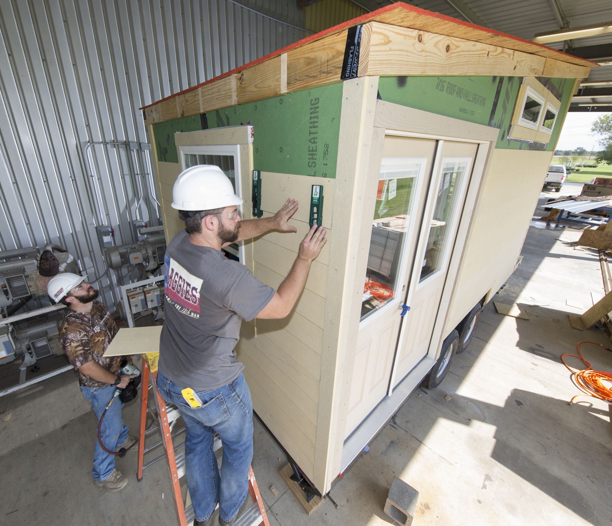 A look inside Aggie-designed tiny houses meant for Austin's homeless