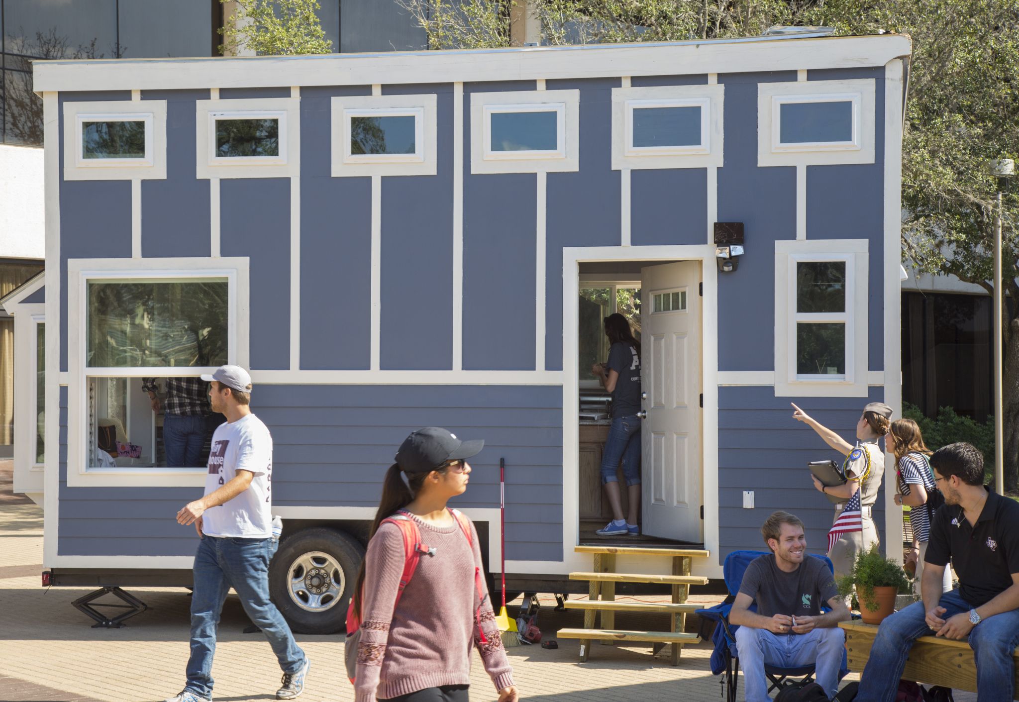 A look inside Aggie-designed tiny houses meant for Austin's homeless