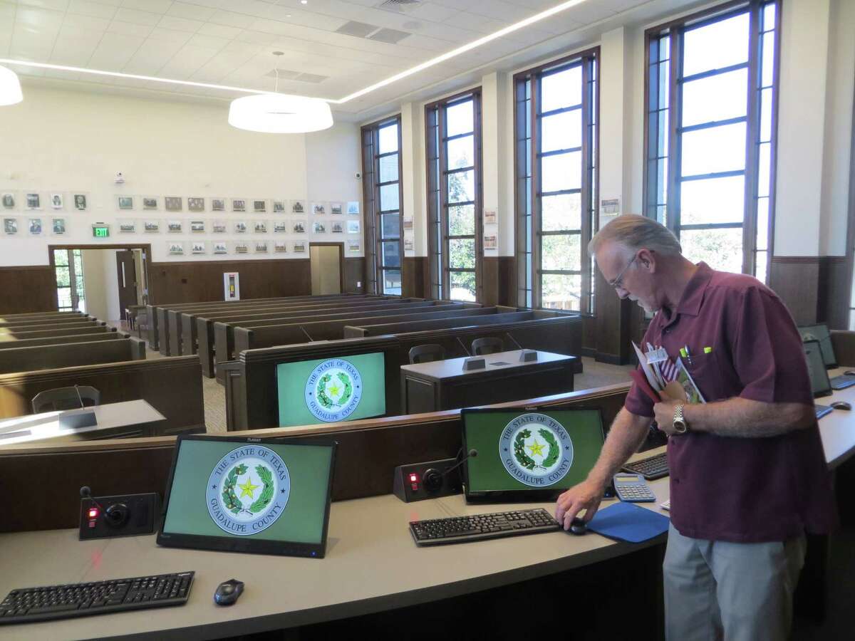 Guadalupe County Courthouse has reopened, its shine restored
