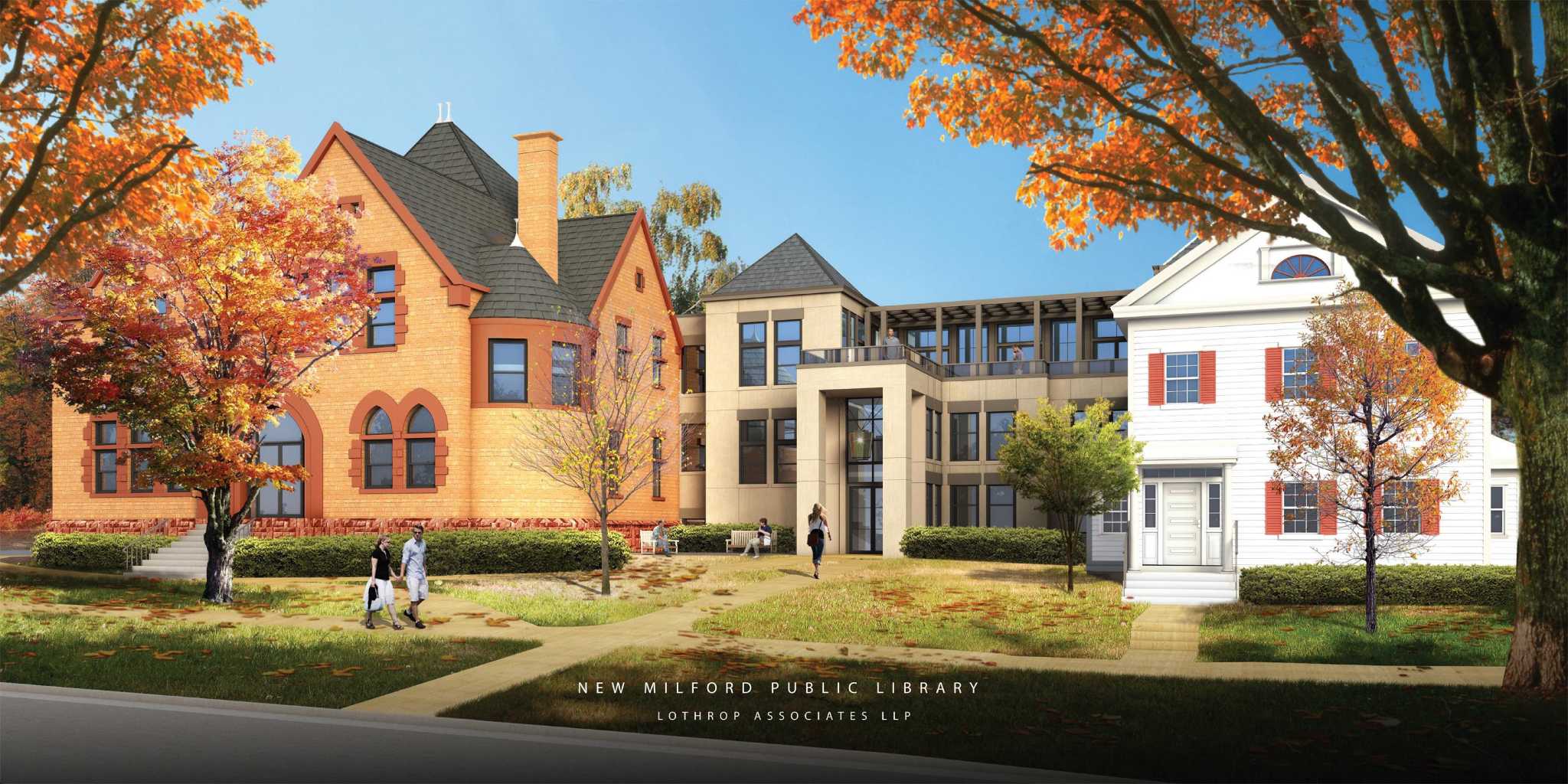 New Milford library plans unveiled