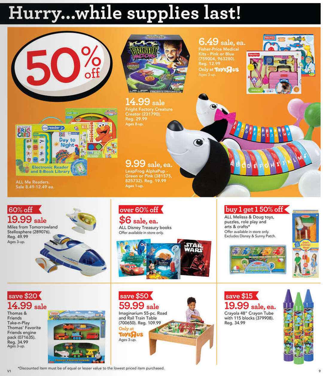Toys "R" Us Black Friday 2016 ad circular released