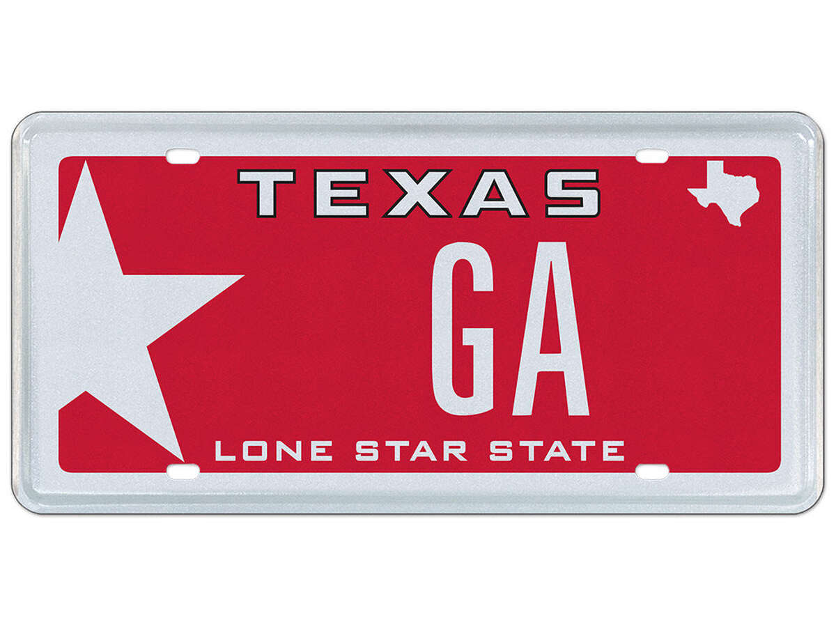 '12,' 'Austin,' 'Hunters' and 47 other Texas vanity license plates for ...