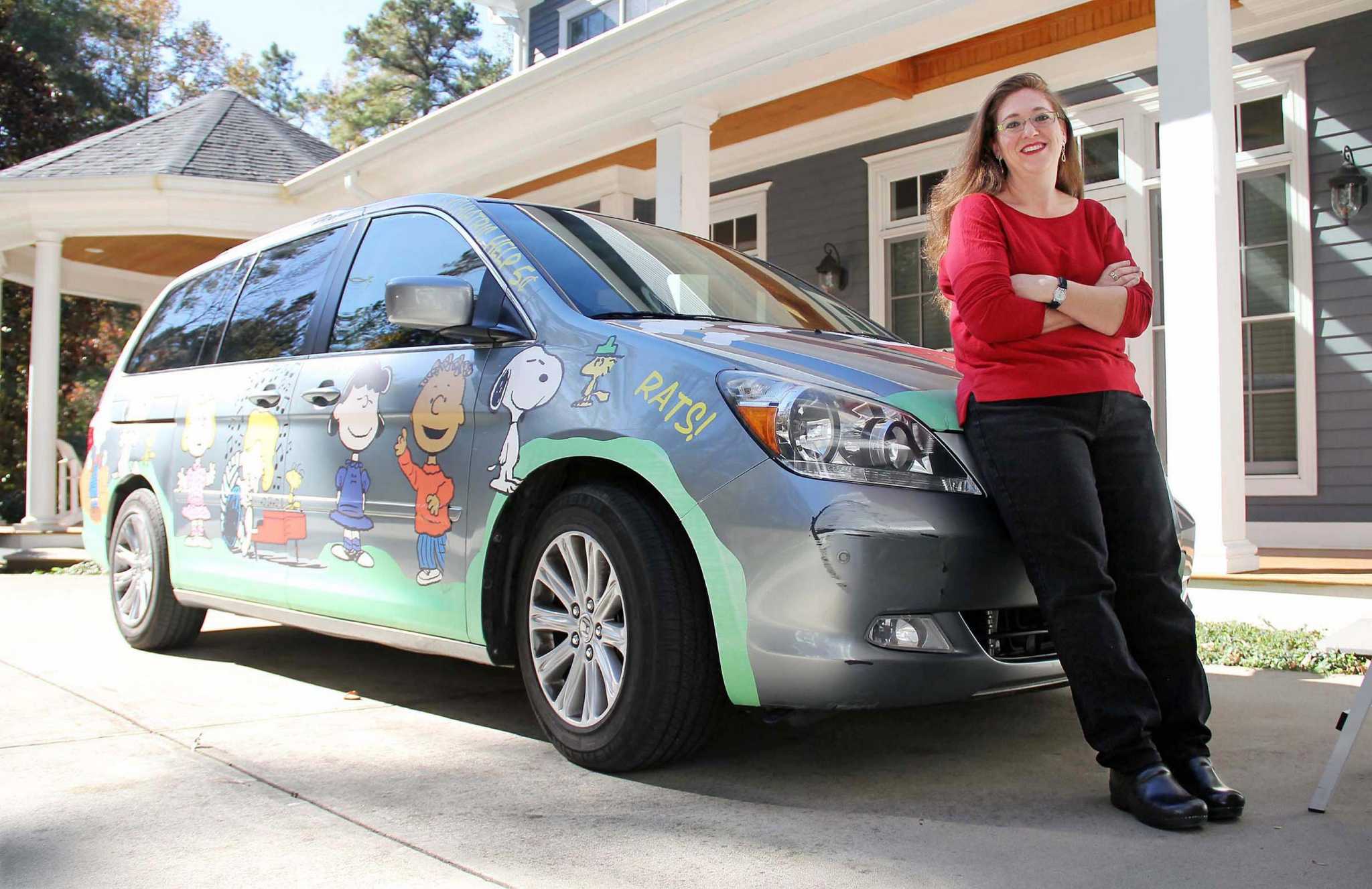 Comics car help minivan mom cope with depression