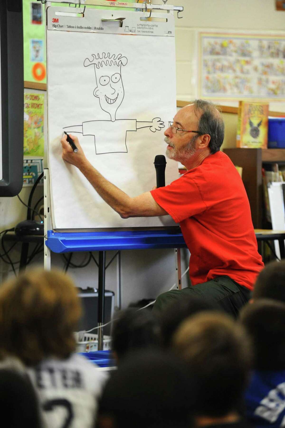 Children’s author visits Stamford school
