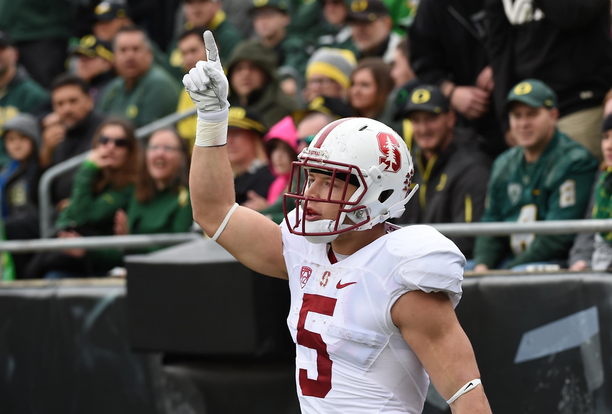 McCaffrey wants to beat Cal for seniors