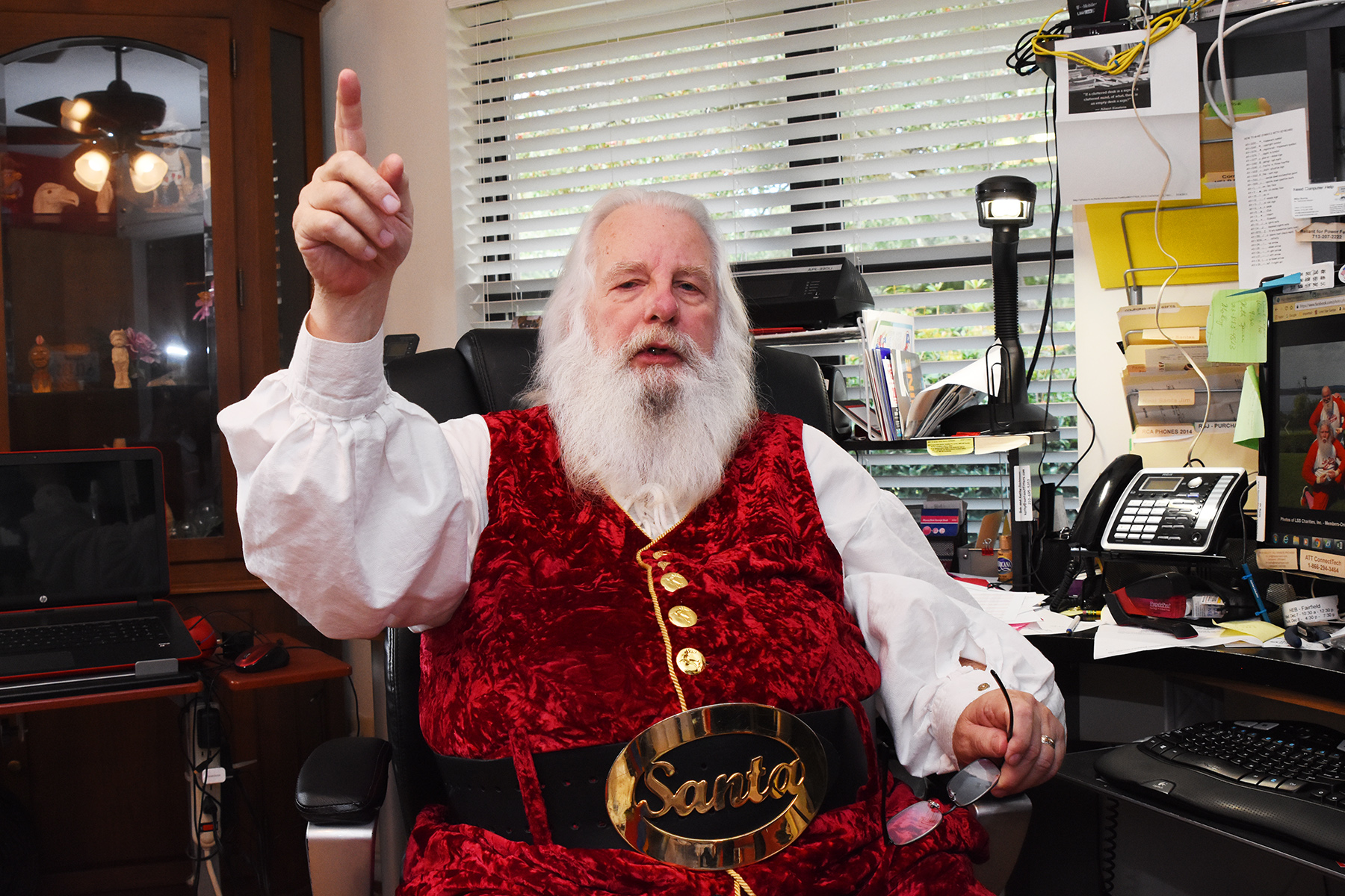 Santas set to spread holiday cheer