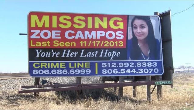 Zoe Campos is missing