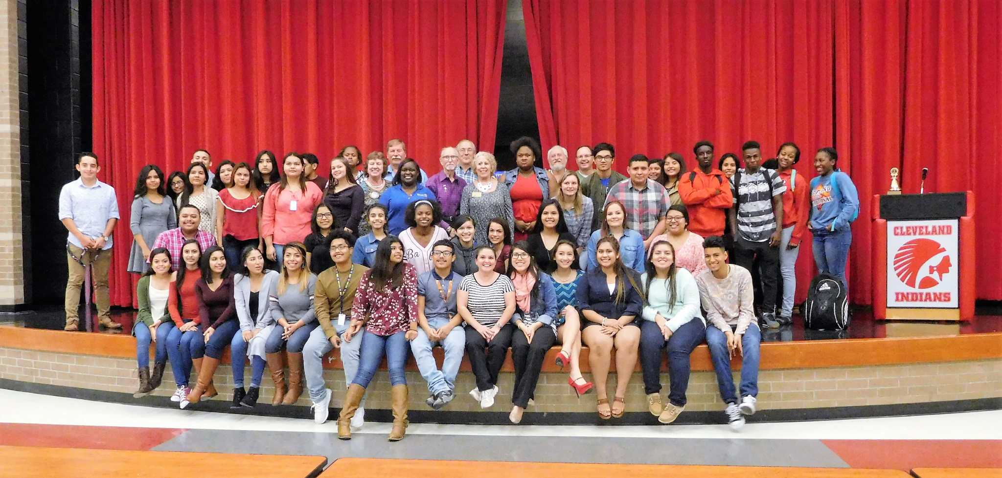 Cleveland High School Interact Club reaches out to community