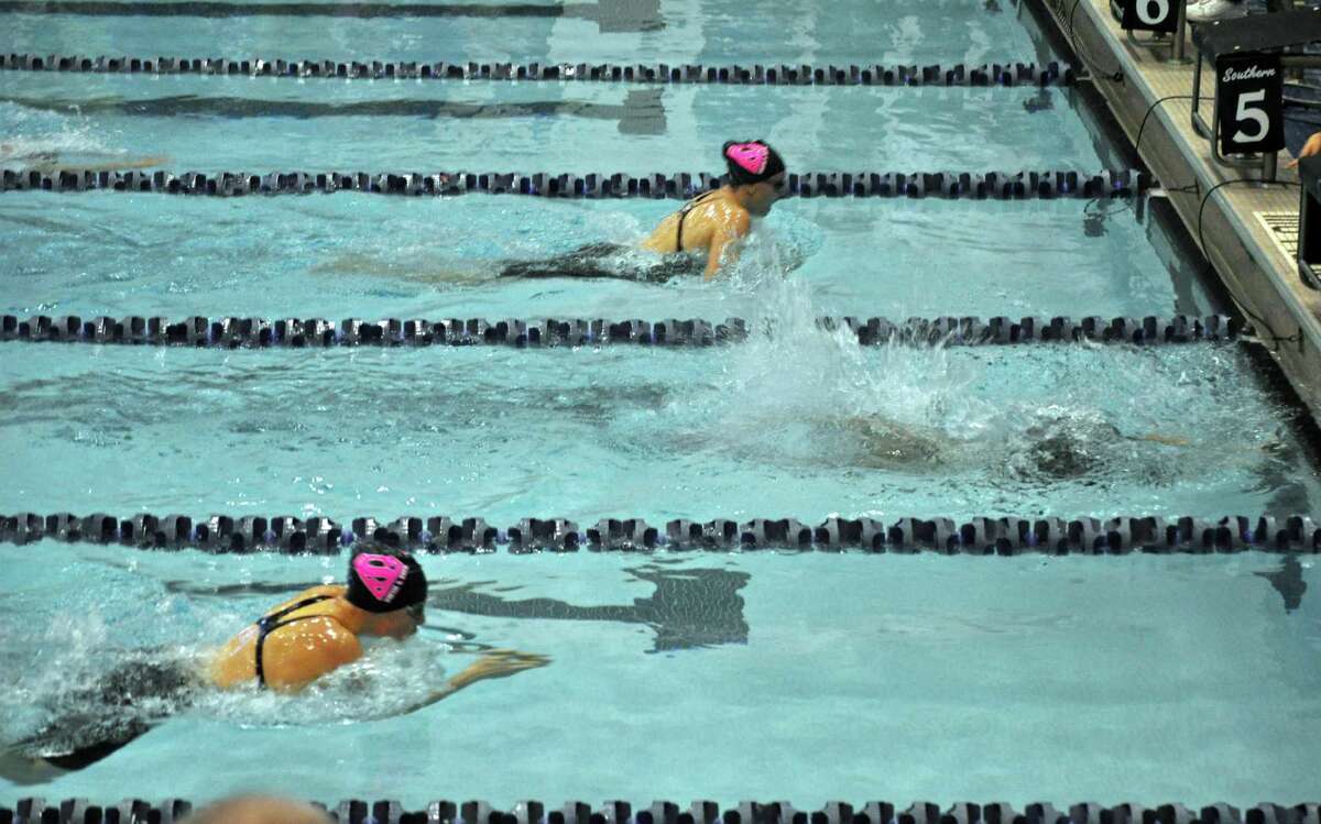 Staples girls swimming wraps up season at state meets