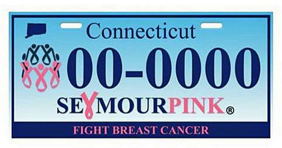Seymour Pink offers breast cancer license plate