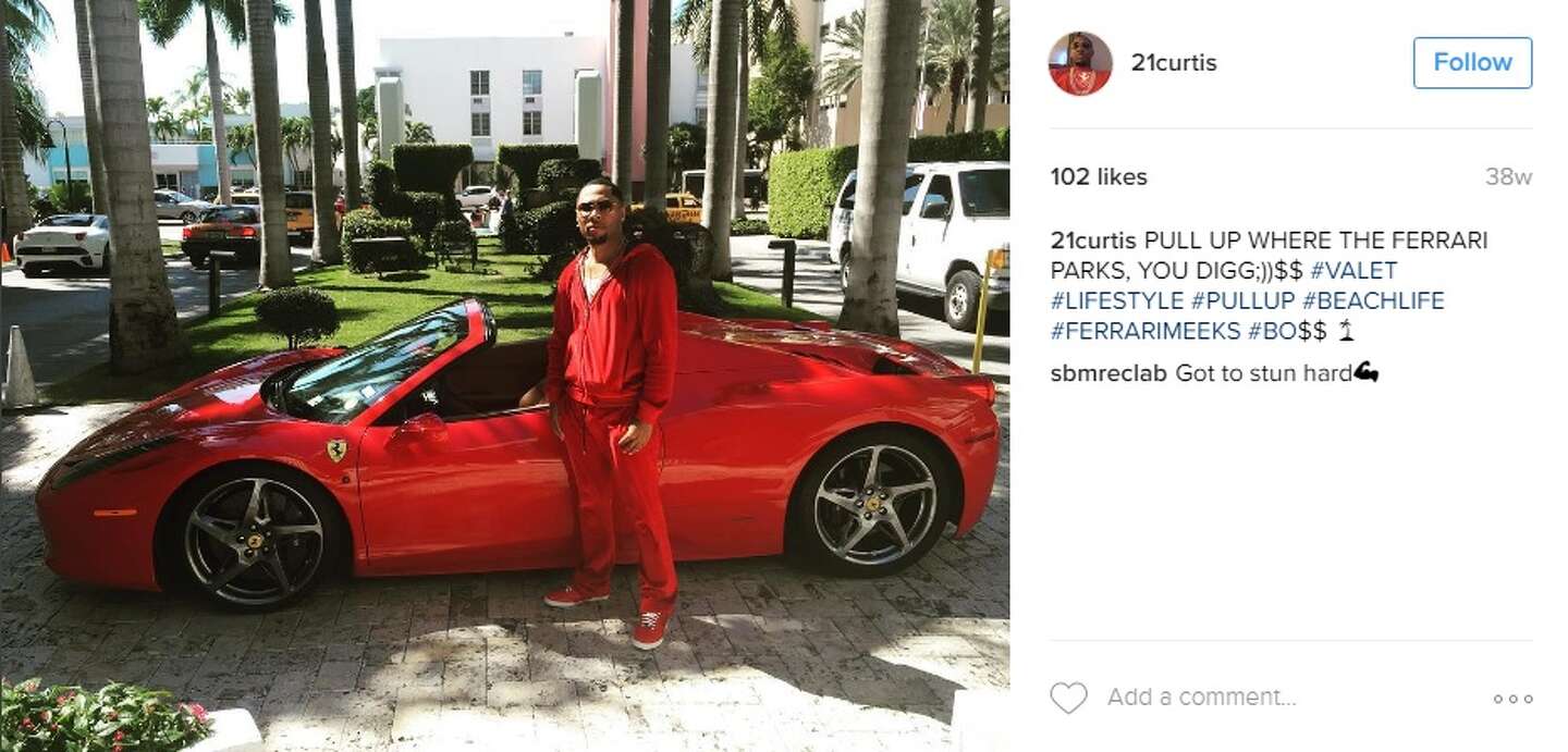 Texas boxer allegedly hit a woman with a red Ferrari he flaunts on ...