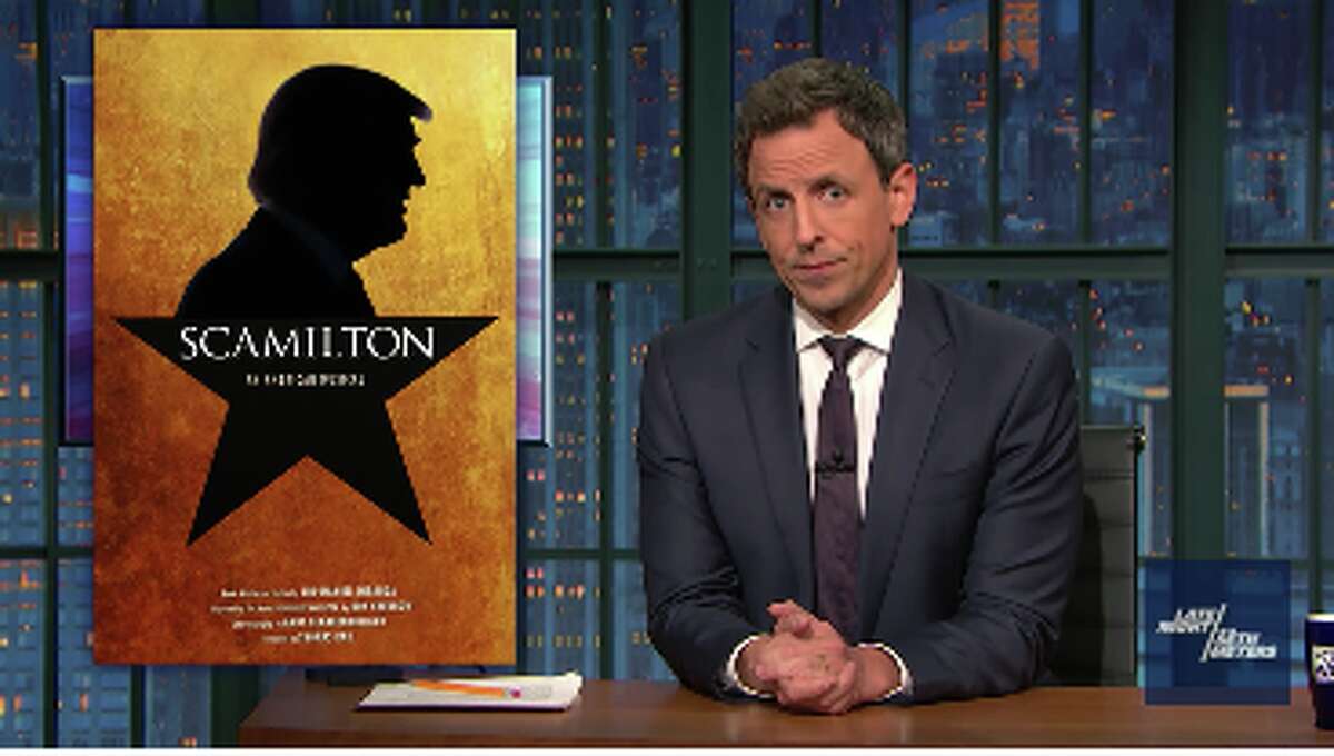 Seth Meyers predicts the Trump story will be told in a hit musical ...