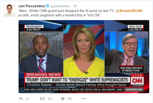 CNN anchor cuts interview short after guest drops the n-word