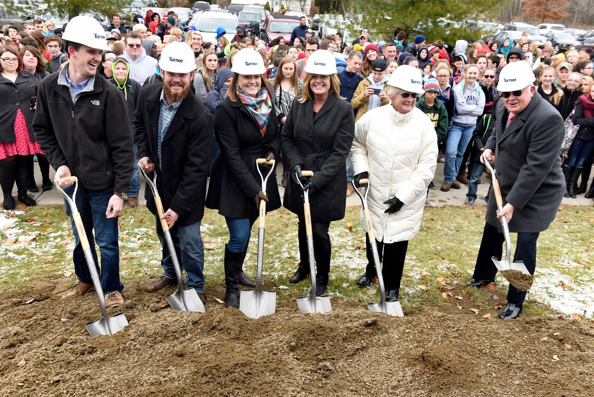Schodack breaks ground, recalls Bob Horan