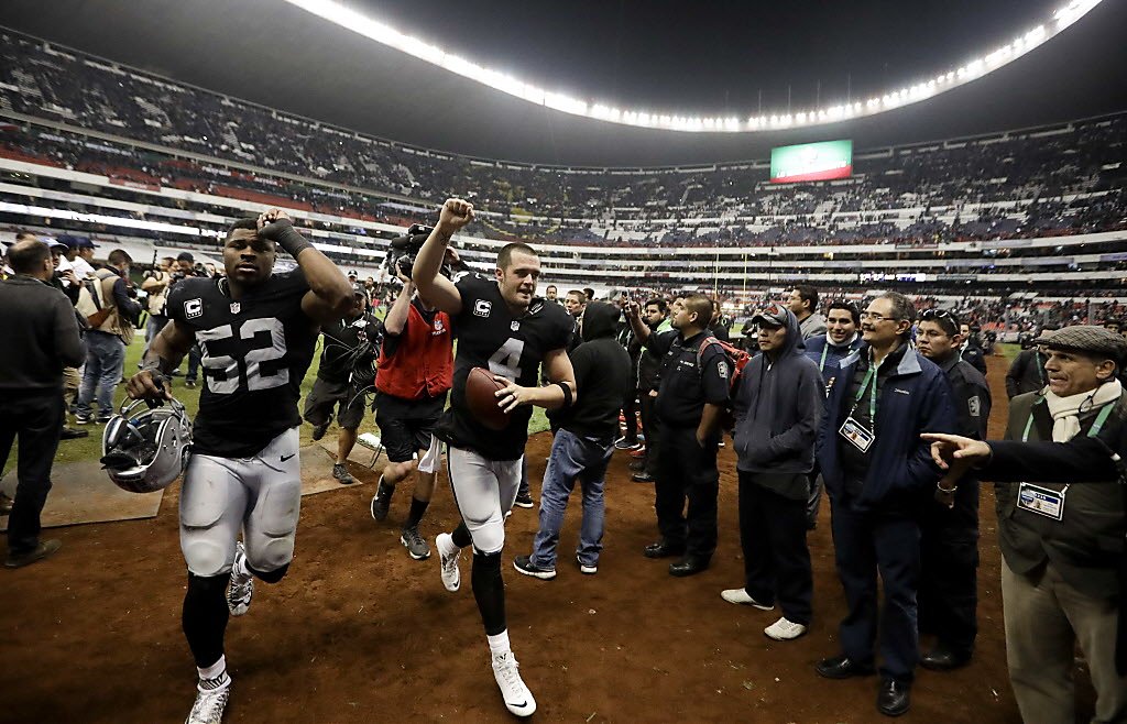 Raiders’ head coach Jack Del Rio savors latest win