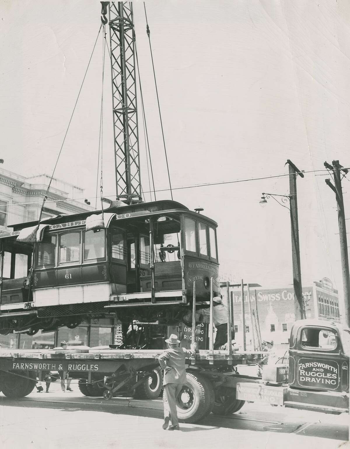 When a beloved San Francisco cable car made its Hollywood debut