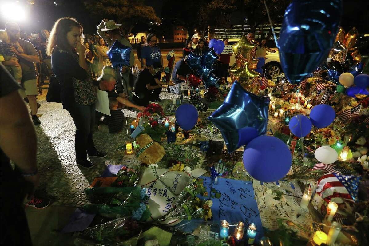 Residents mourn Marconi’s death and reflect on his life at makeshift ...