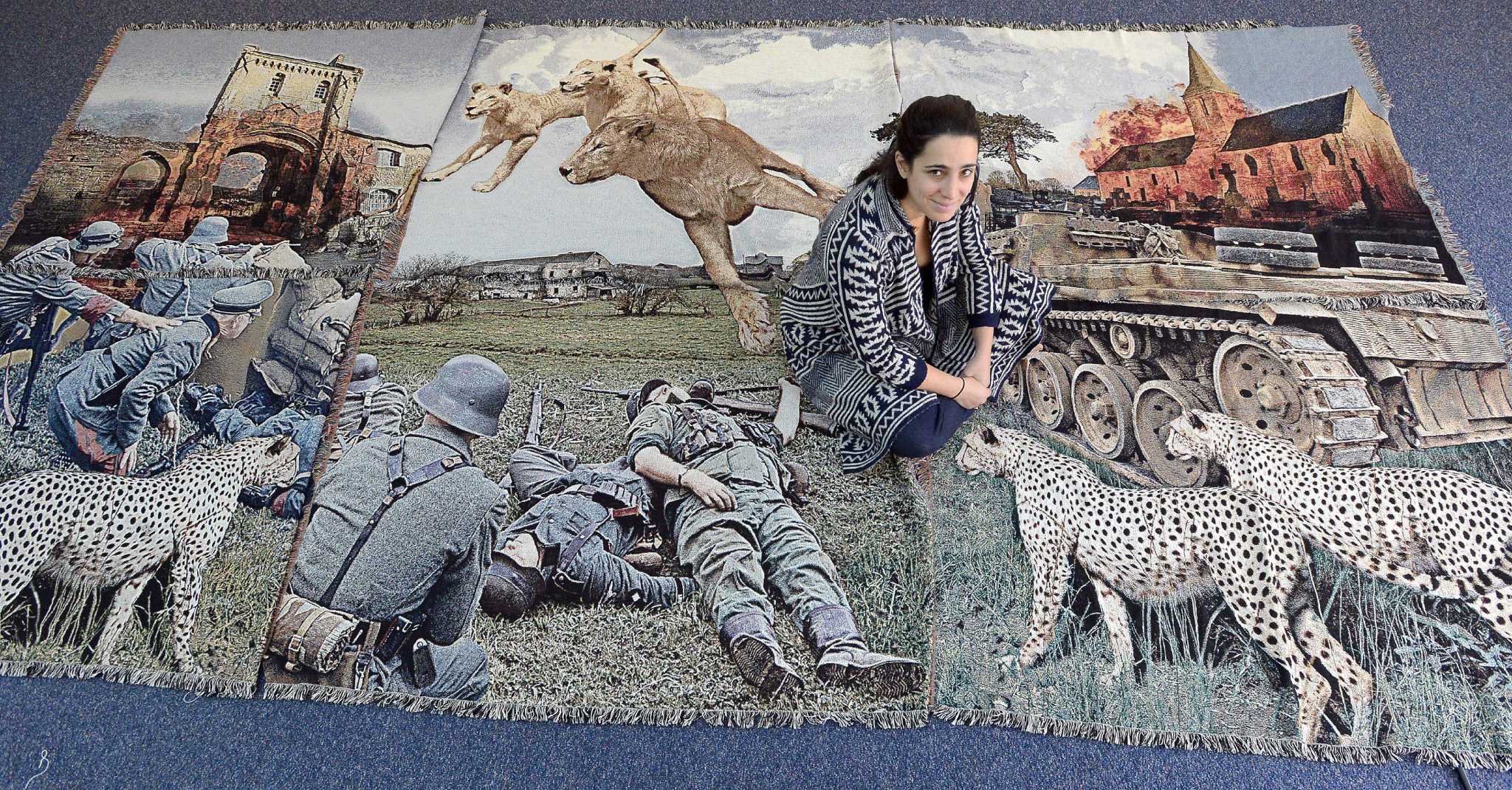 Artist offers new way to look back at WWII