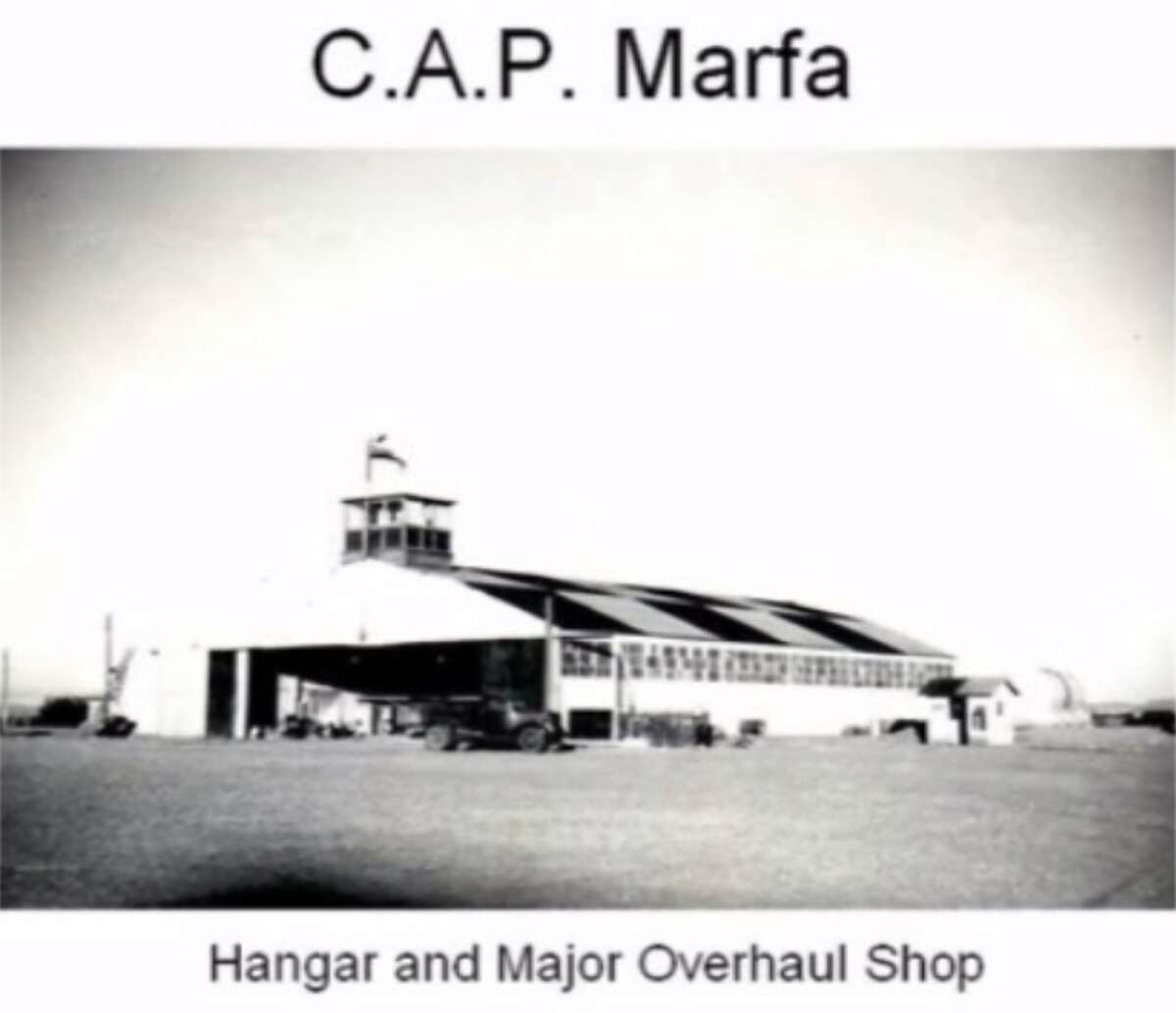 WWII-era Marfa airfield used by CAP well-stocked