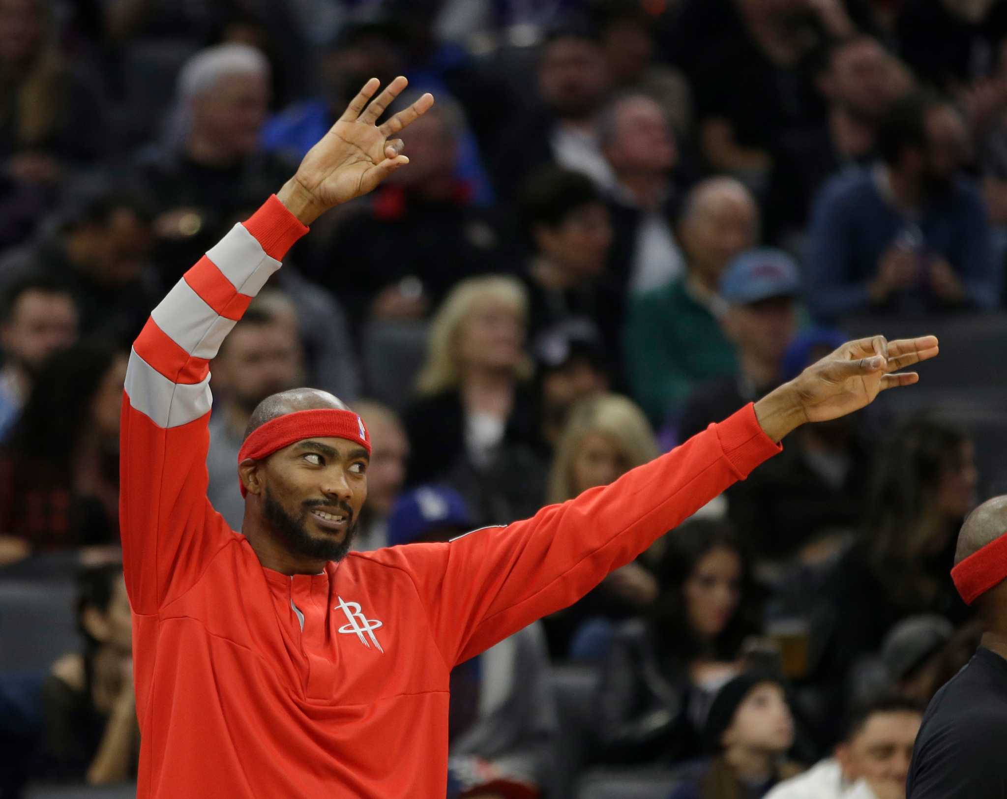 Rockets' Corey Brewer attributes high school coach for recent turnaround