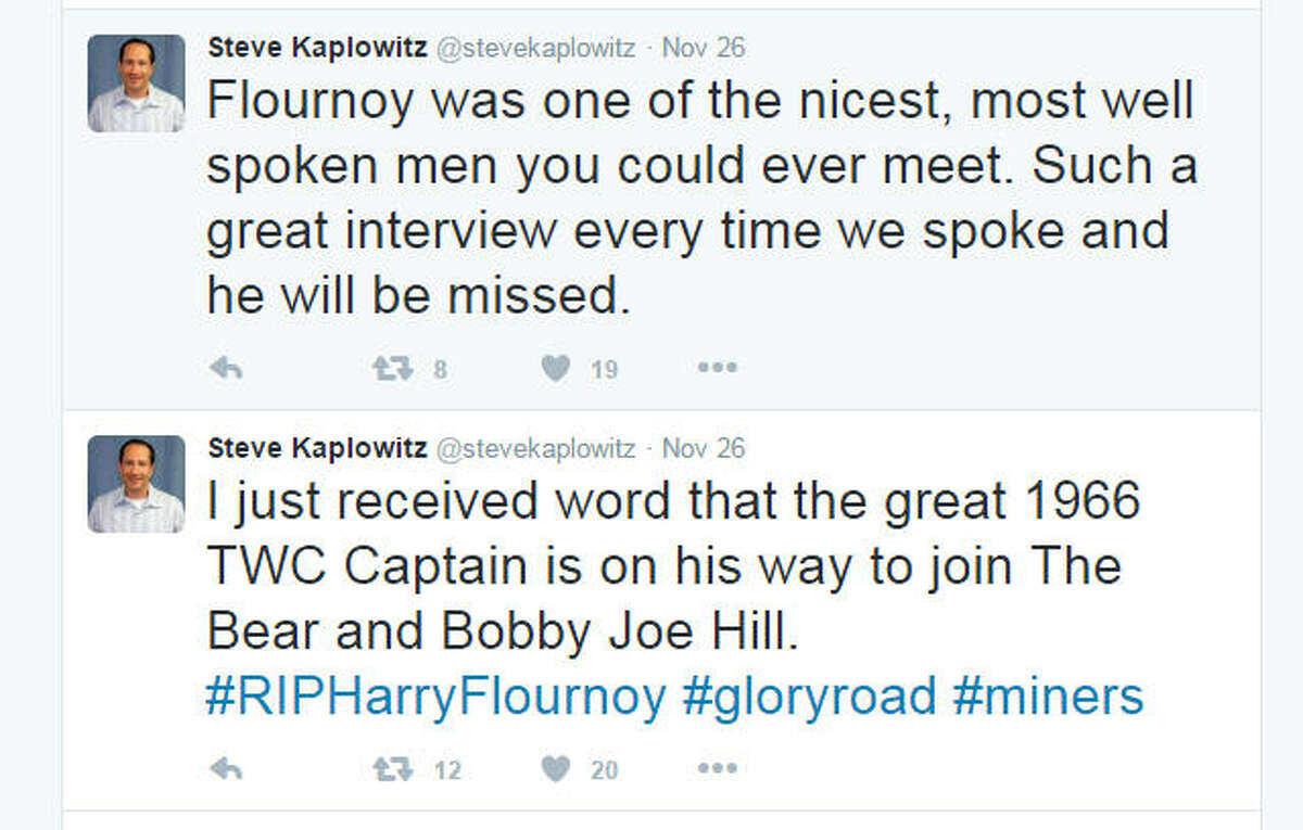 Harry Flournoy, captain on 1966 Texas Western championship team, dies