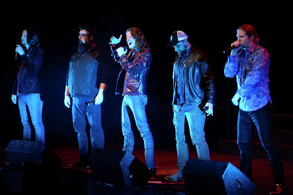 Photos: A cappella group Home Free performs in Nederland