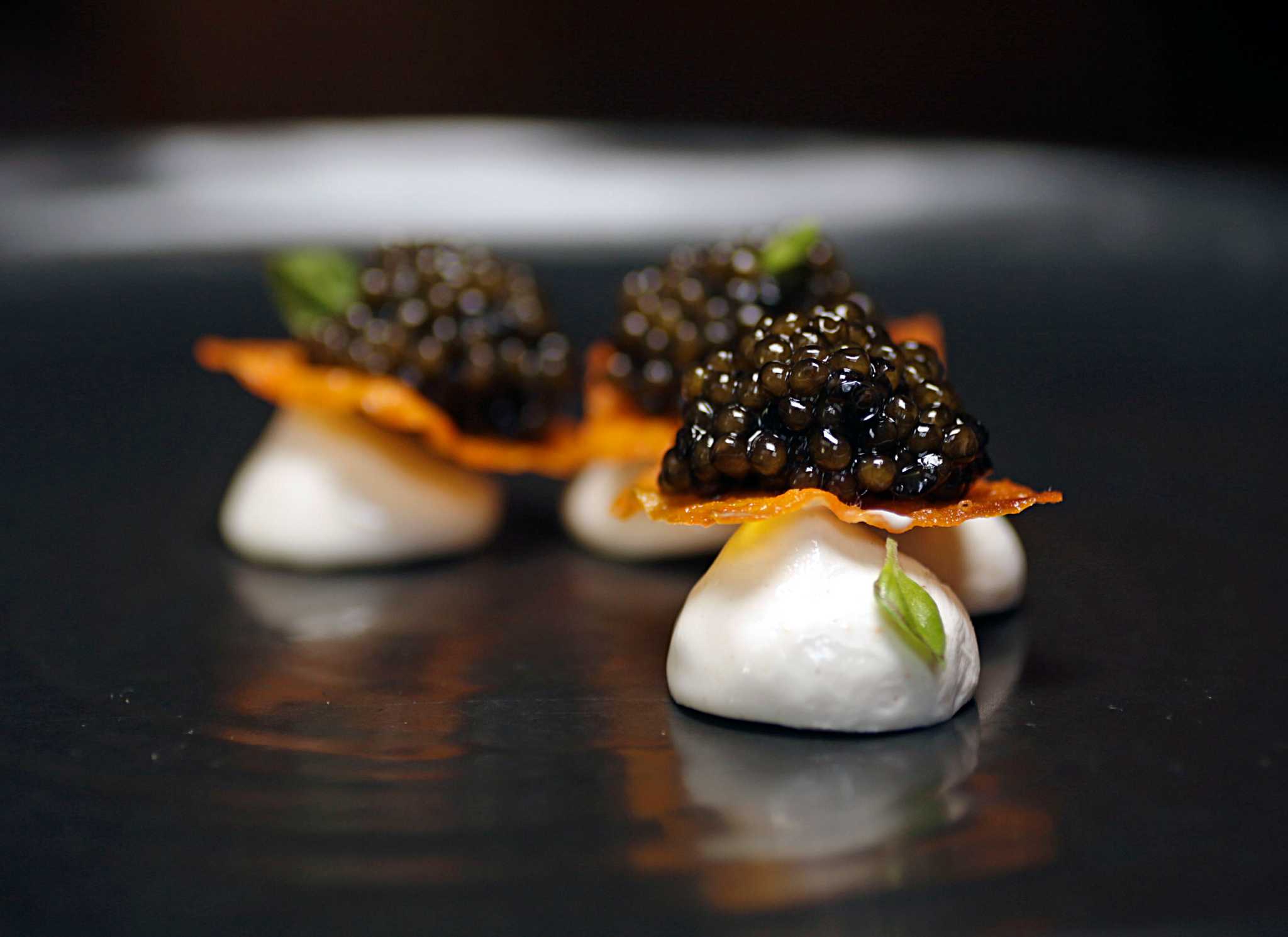 A critic's holiday ode to caviar (and champagne) in Houston
