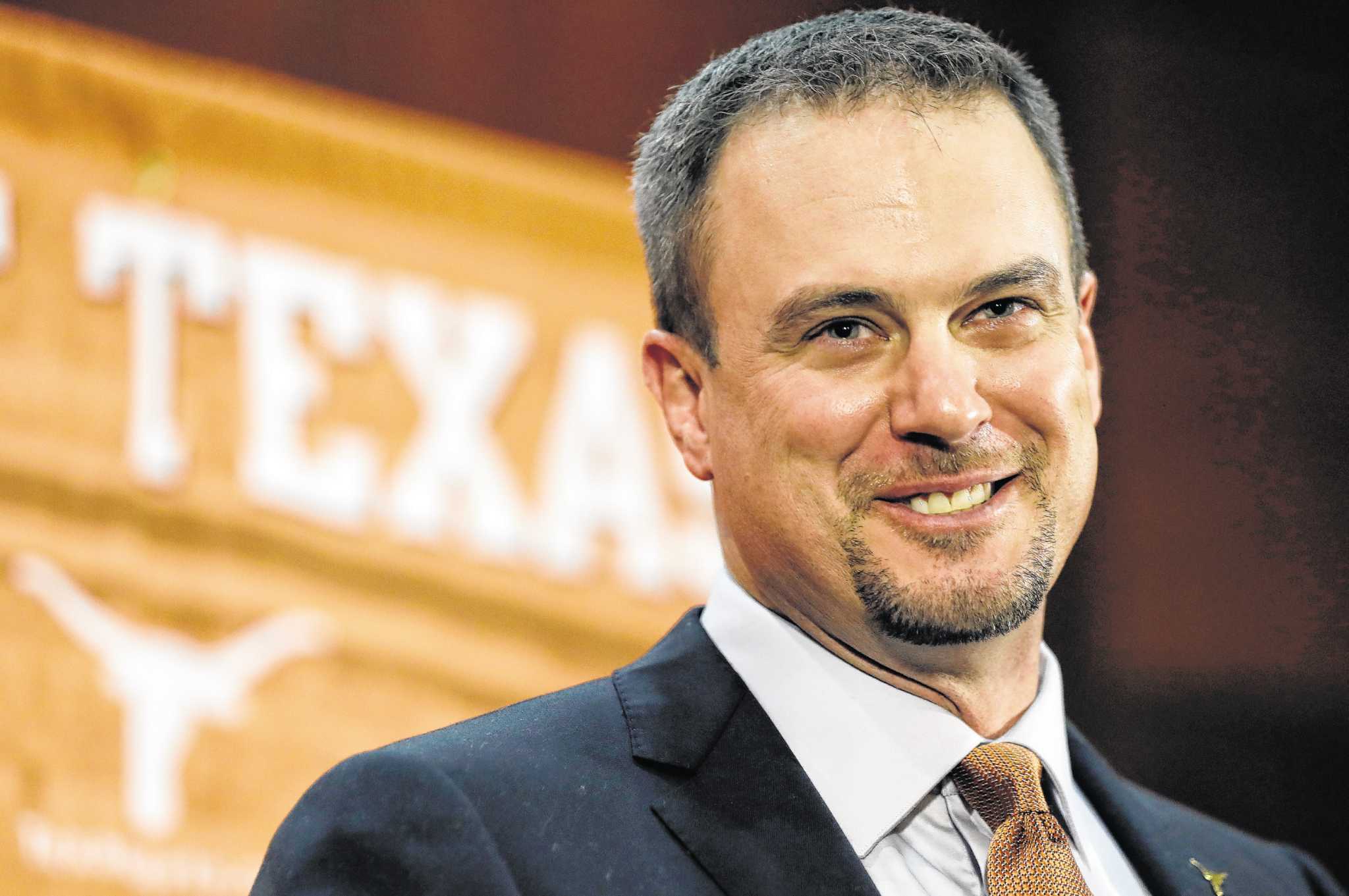 After a 'deep breath,' Tom Herman goes to work at Texas