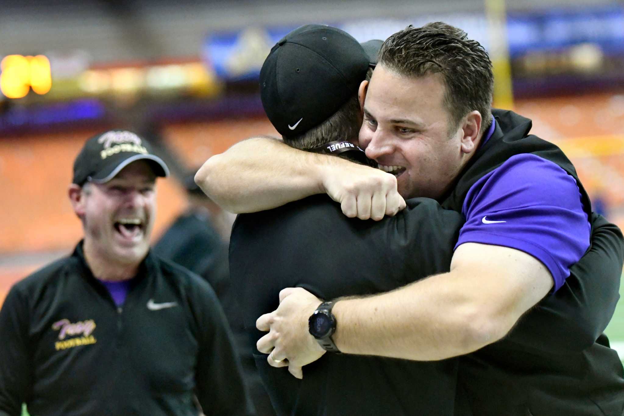 Coach Bobby Burns' staff helped spur on Troy football
