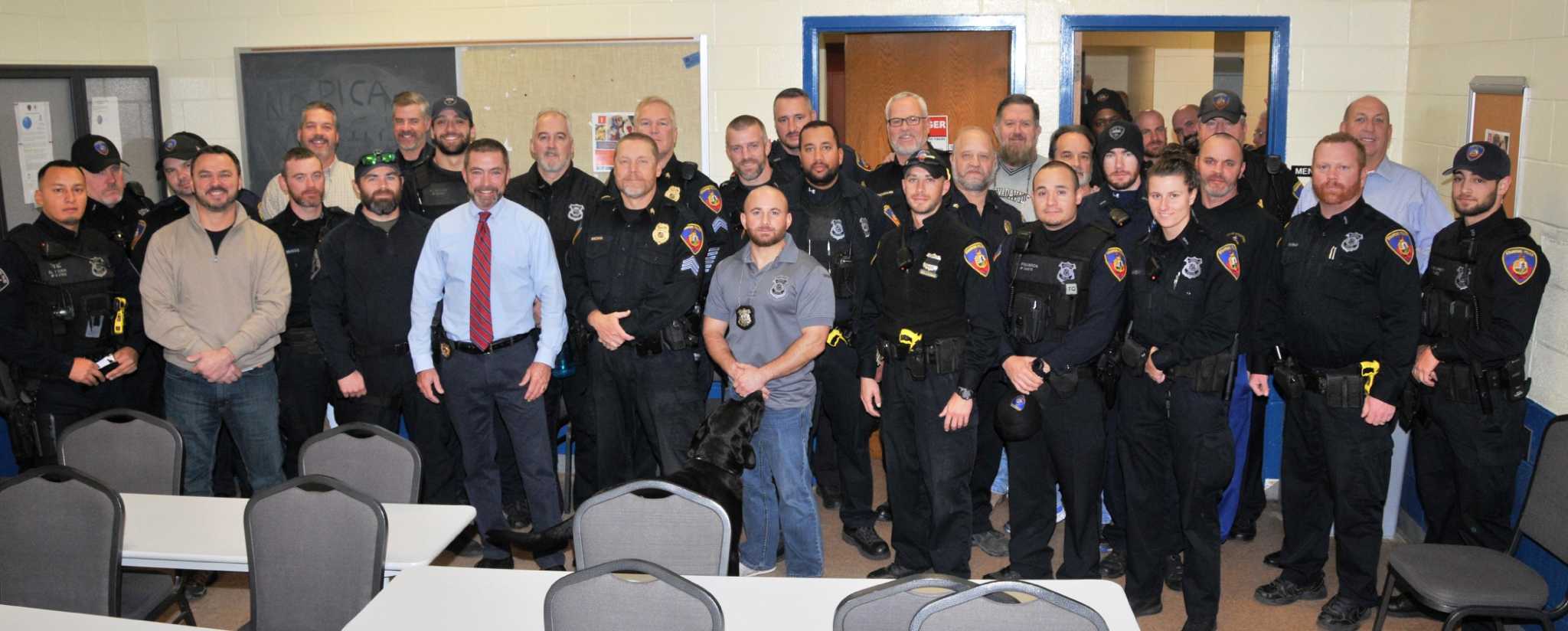 Stamford police raise $2,500 for cancer with No Shave November
