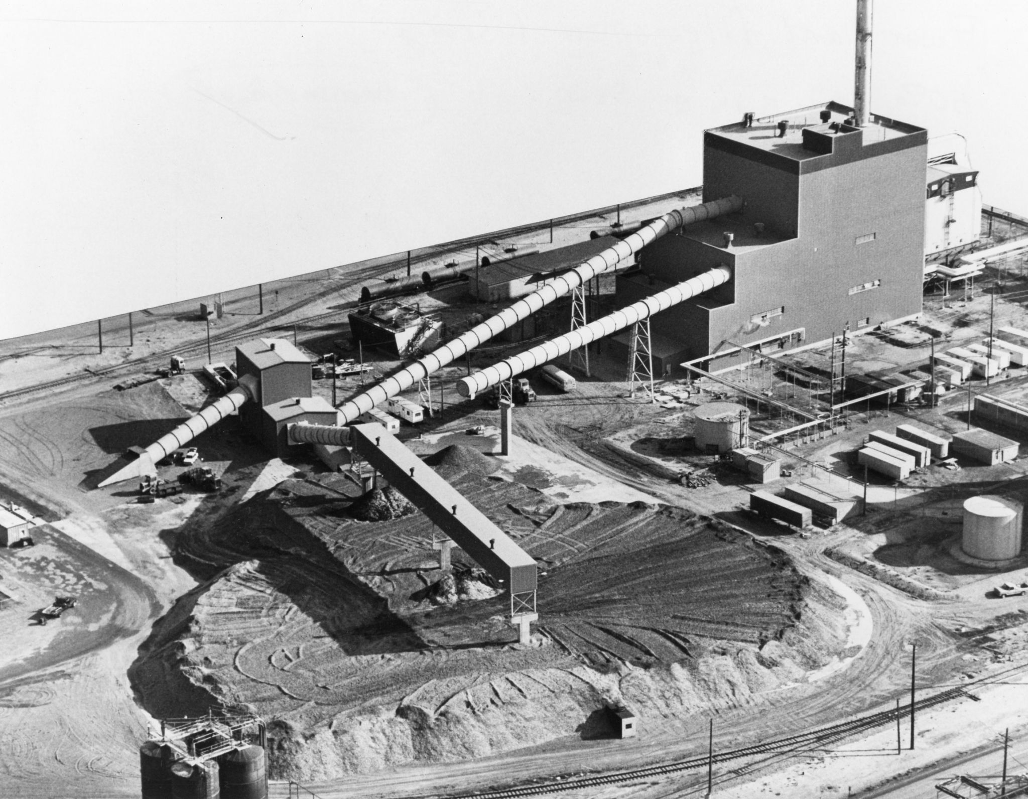 Throwback Sunday: Dow Corning wood-fueled power plant, 1980s