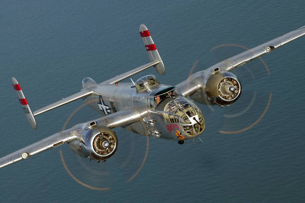Storied 'Mitchell' bomber joins Corsairs at Sikorsky