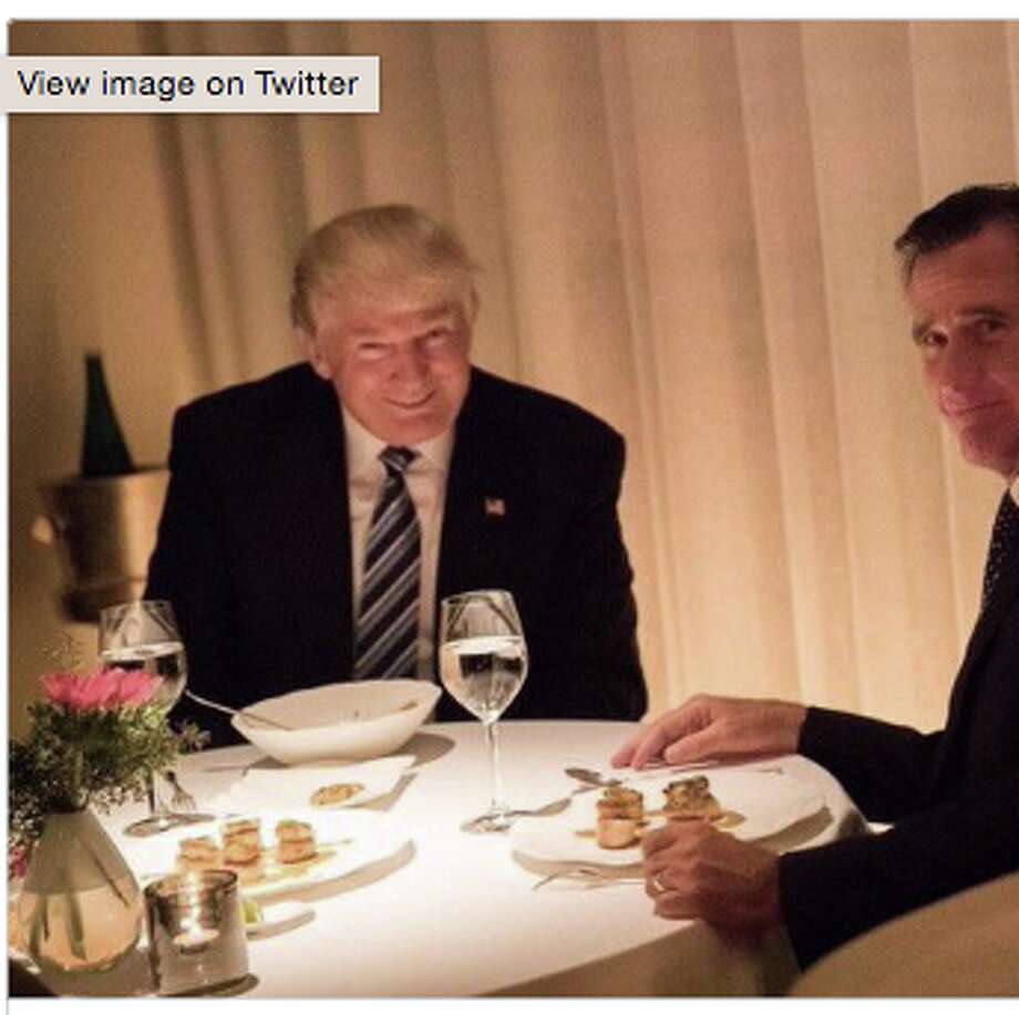 Trump–Romney dinner date on Tuesday night provides fodder for memes ...