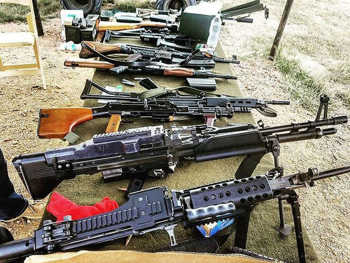 You can ride a real tank and fire rounds on this ranch in South Texas