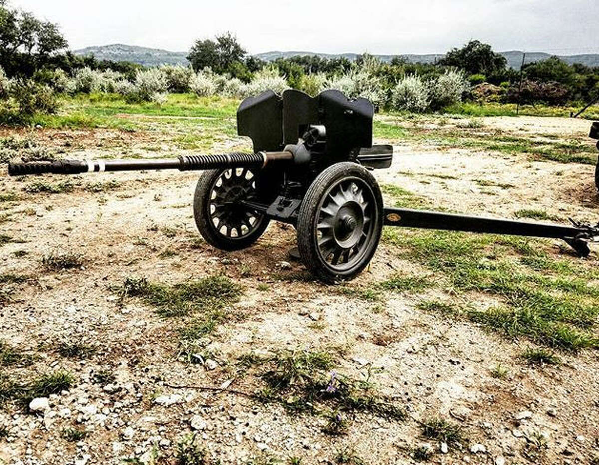 You can ride a real tank and fire rounds on this ranch in South Texas