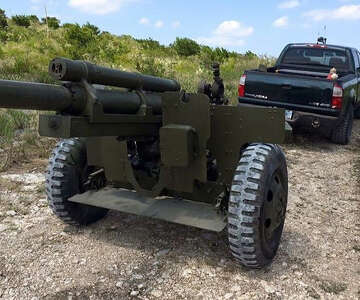 You can ride a real tank and fire rounds on this ranch in South Texas