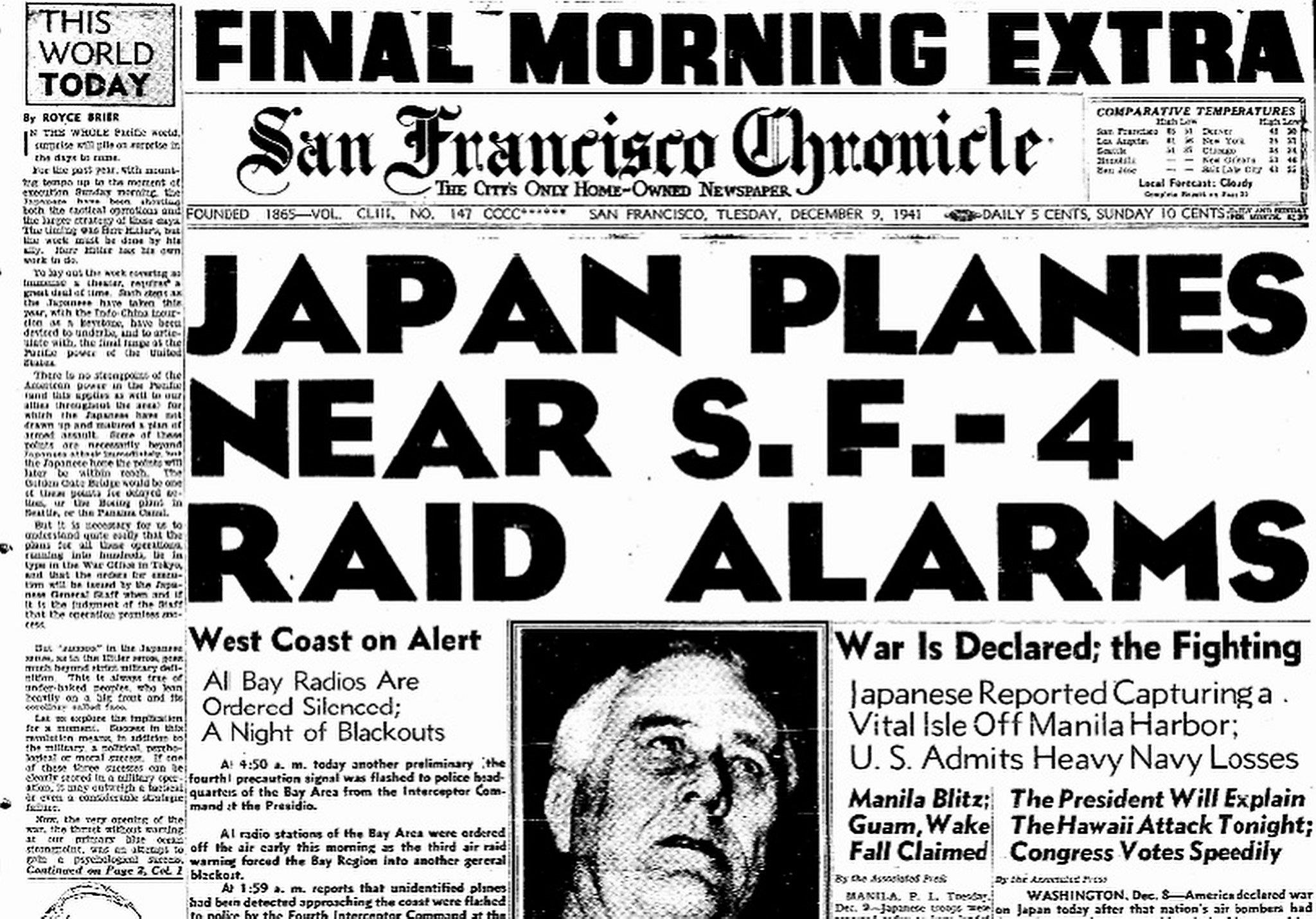 Tora! Tora! Tora! over SF: When Imperial Japan 'attacked' the city
