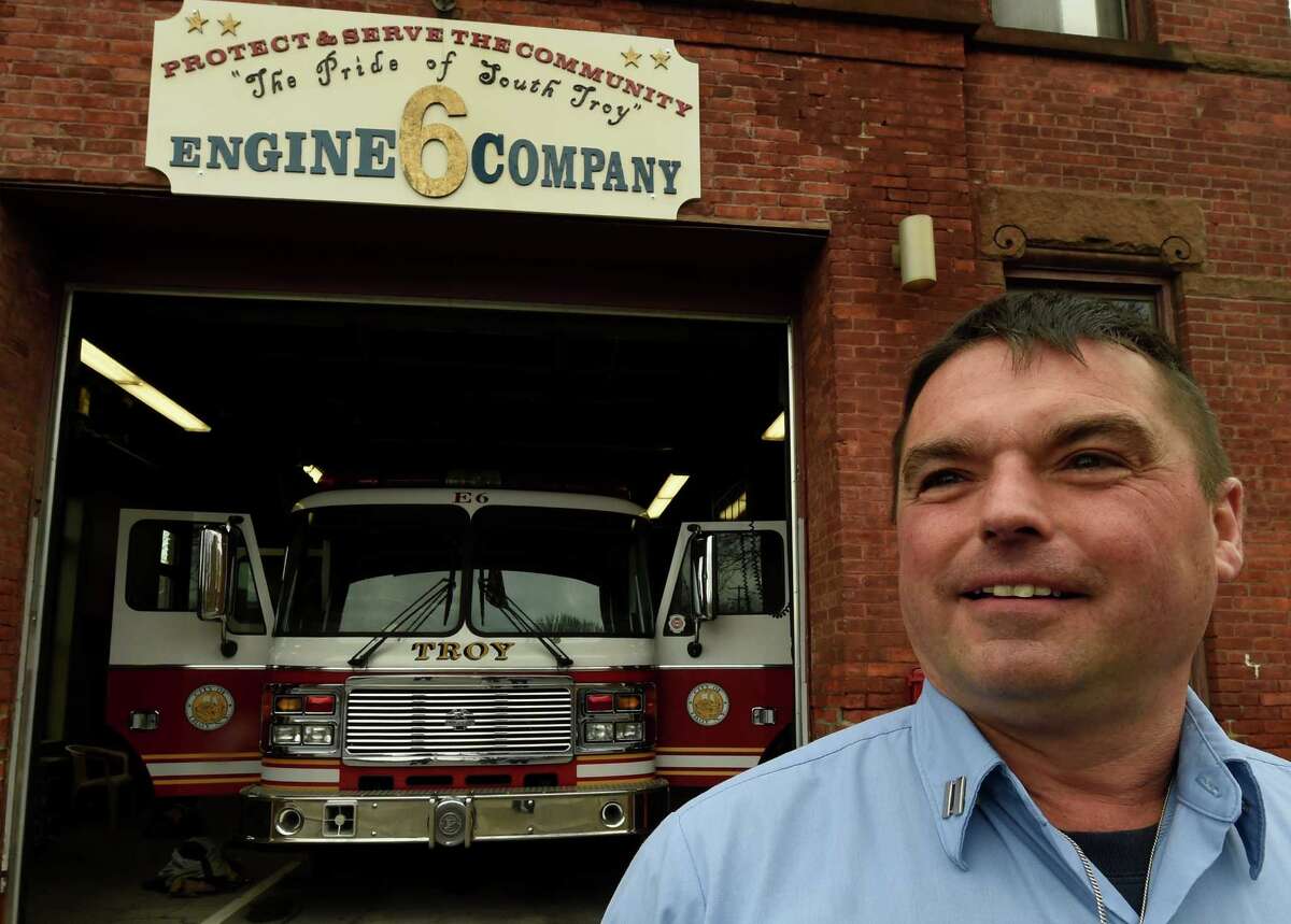 Photos: Troy firefighter retires after 38 years