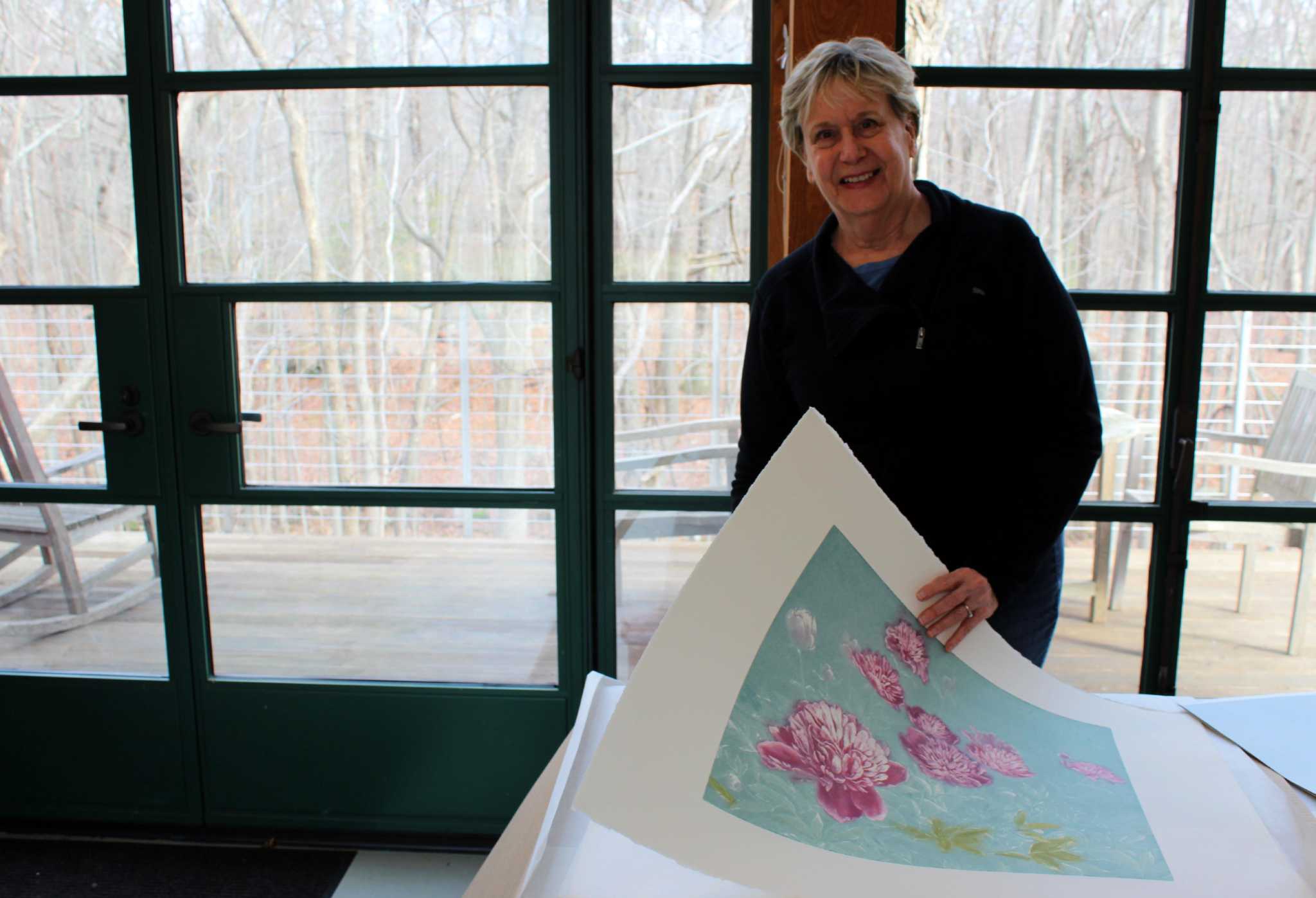 Johnson brings Weir Farm to life through silk aquatint, painting