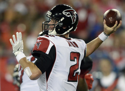 Ryan throws for 4 TDs to lead Falcons over Bucs 43-28