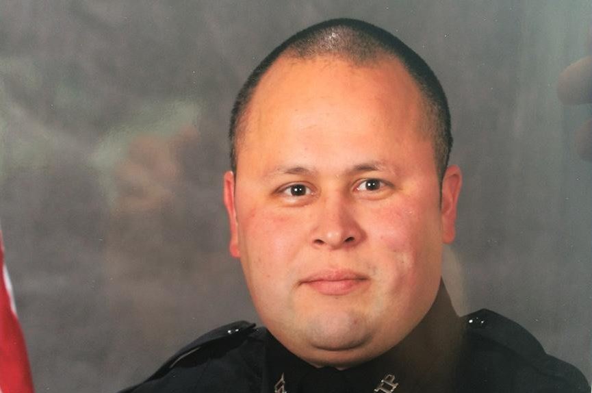 Officers statewide say goodbye to a 'model officer' killed in line of duty