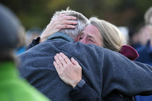 Students solemn at school after crash that killed 5 teens