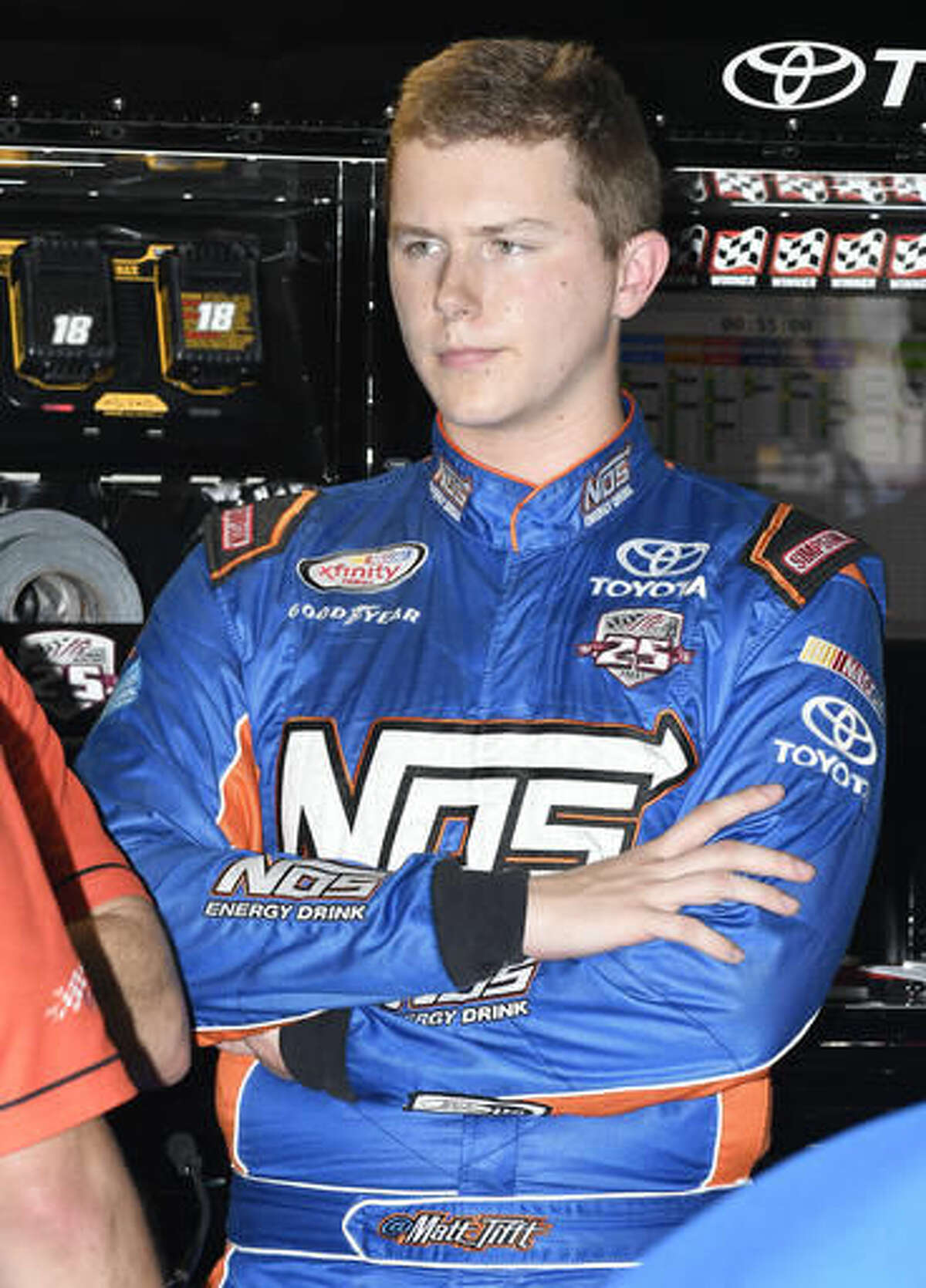 After brain tumor, Tifft has full-time ride with JGR in '17