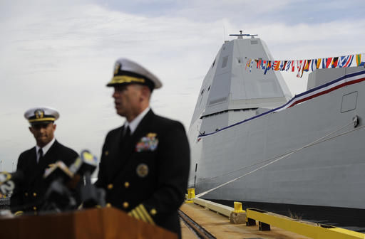 Navy's new destroyer rides like 'a really souped-up' SUV