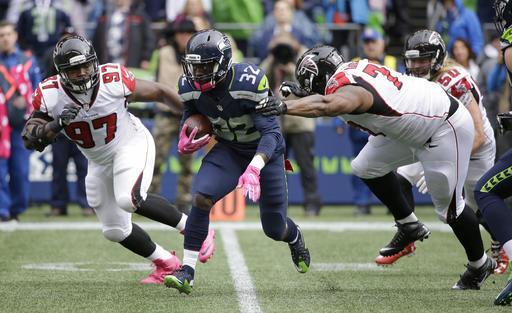 Seattle run game lagging behind Seahawks' standard