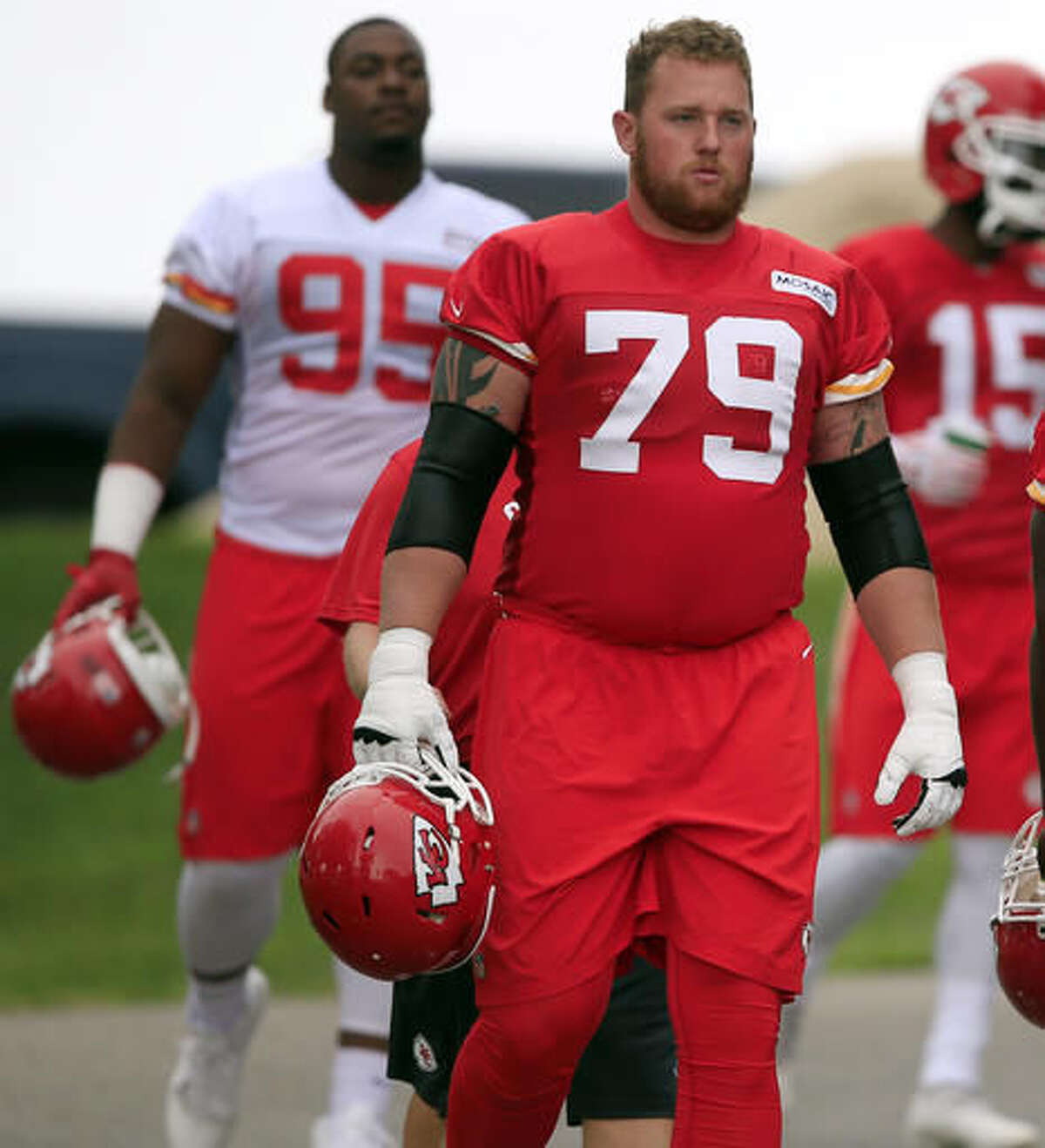 Despite no first-round picks, Chiefs rely heavily on rookies